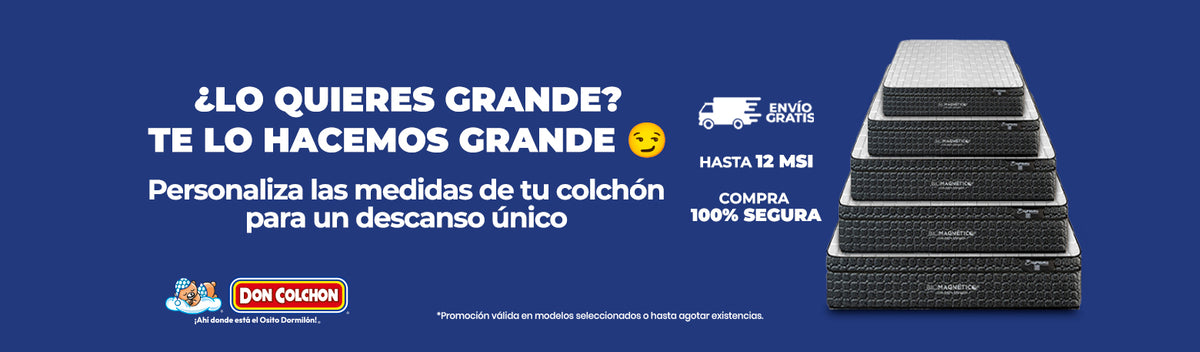 Personaliza tu colchón | Don Colchón®